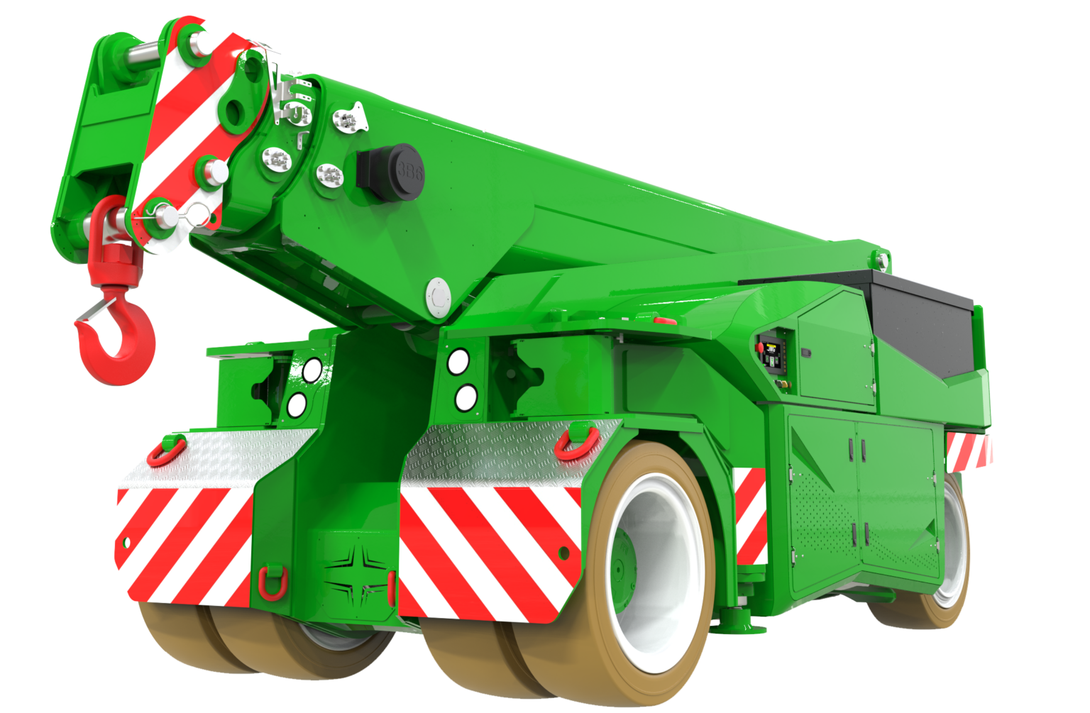 MC180S Gru Radiocomandata da 18.000 kg - JMG Cranes