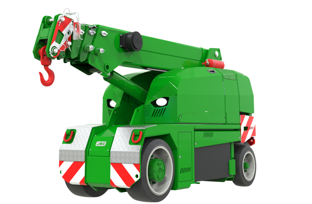 MC45SB Versatile 4.500kg Radio Remote Controlled Crane - JMG Cranes